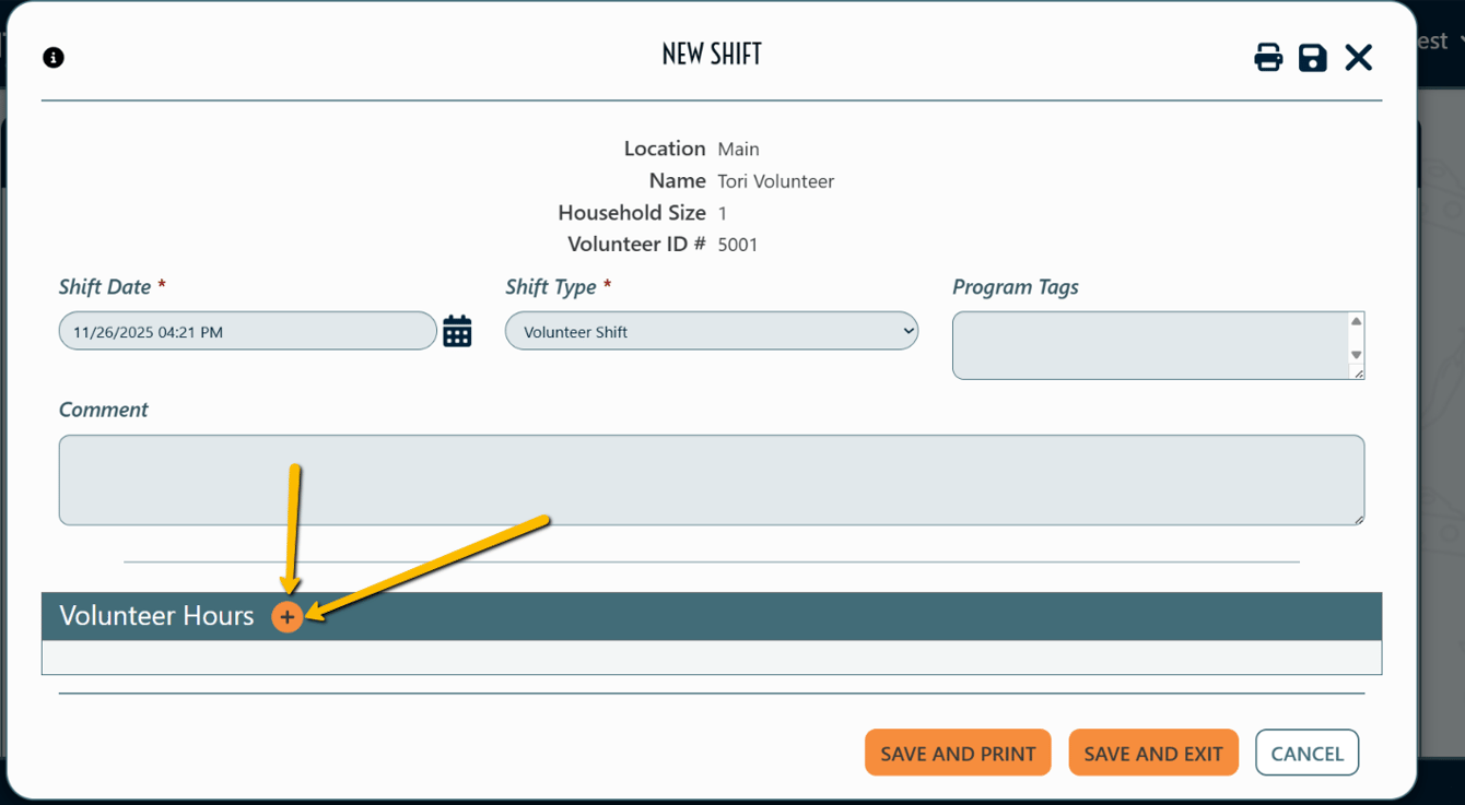 PantrySoft Volunteer Basic Setup Guide
